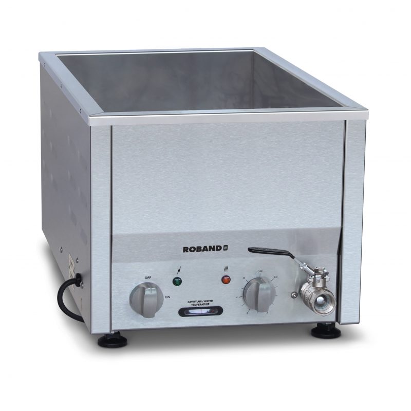 Roband BM2E Counter Top Bain Marie 2 X 200mm Round Pots